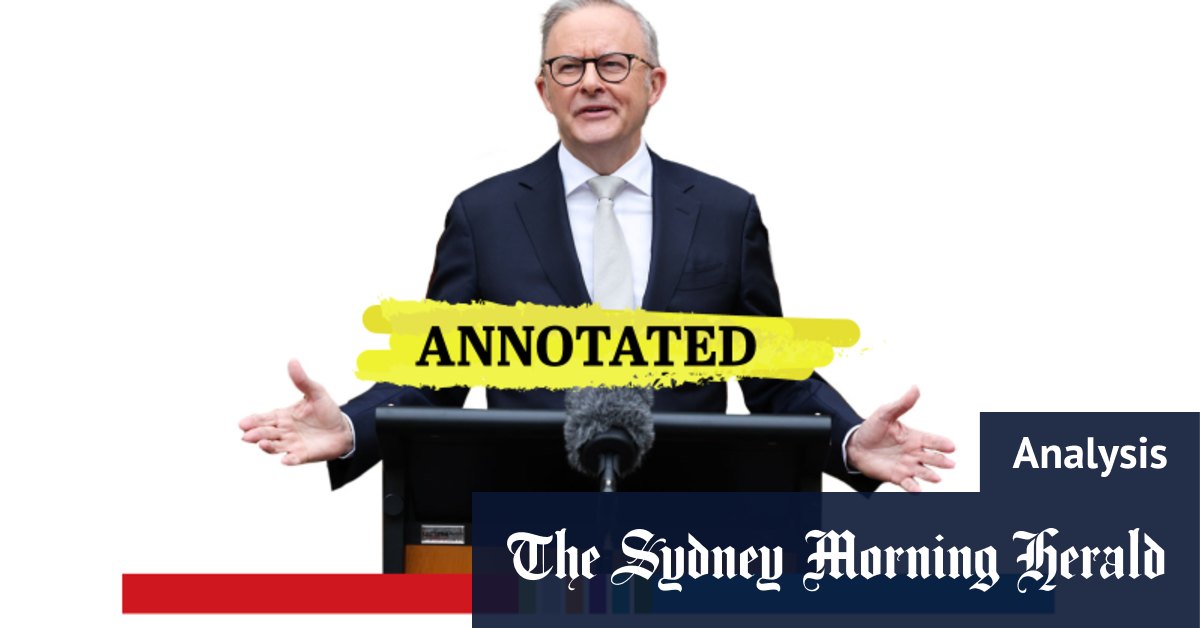 Election 2025: Anthony Albanese, Peter Dutton speeches annotated