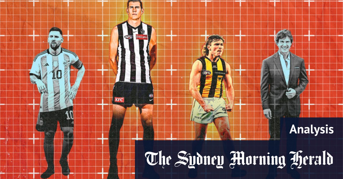 Hawthorn Hawks star Nick Watson is the same height as Lionel Messi and ...