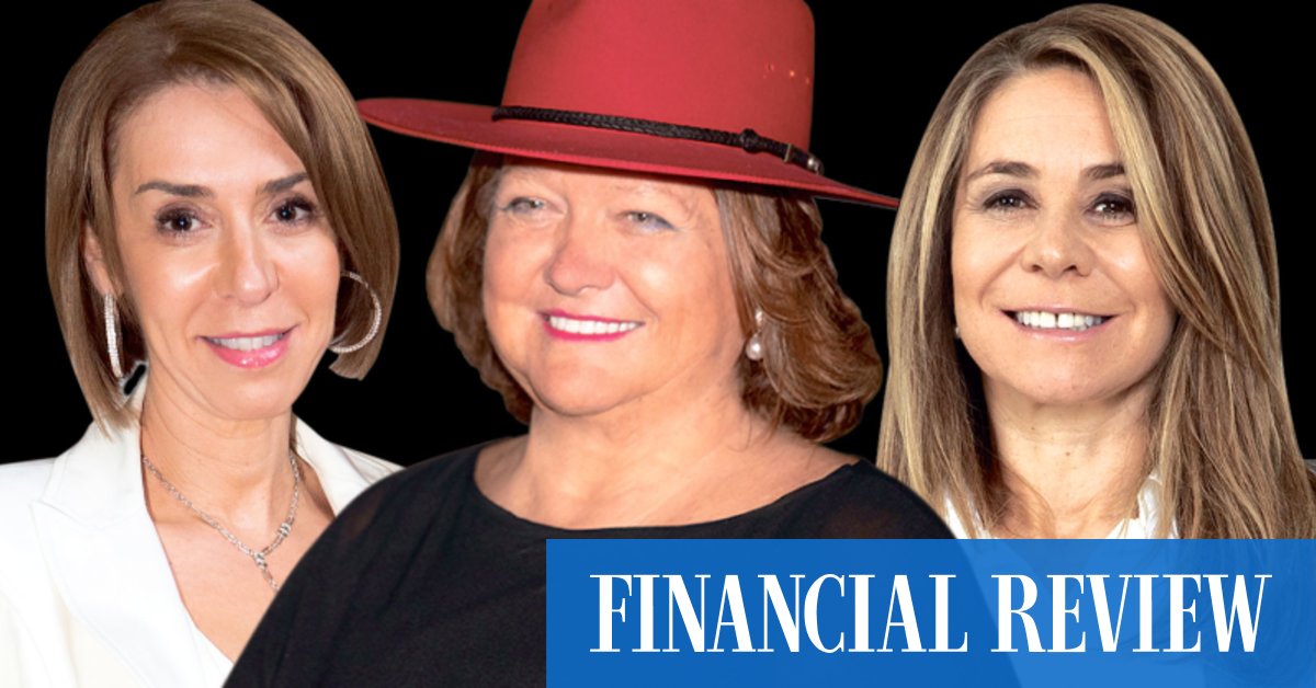 The nation’s richest women revealed