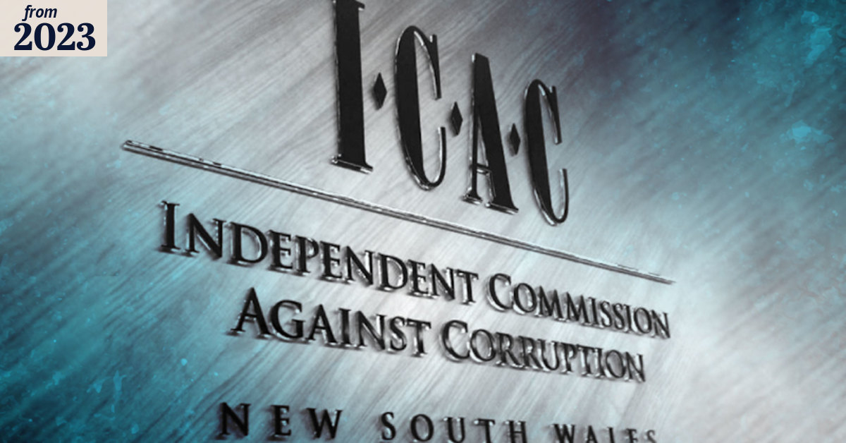 NSW State parliament vote to block extra ICAC powers split