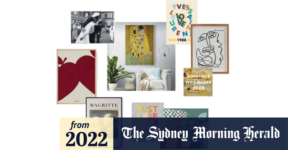 Love-inspired art prints for every style and budget