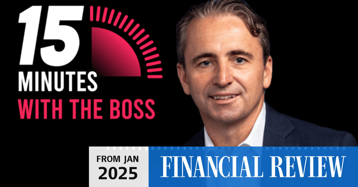 15 Minutes with the BOSS: CBA’s Matt Comyn on the career moves that ...