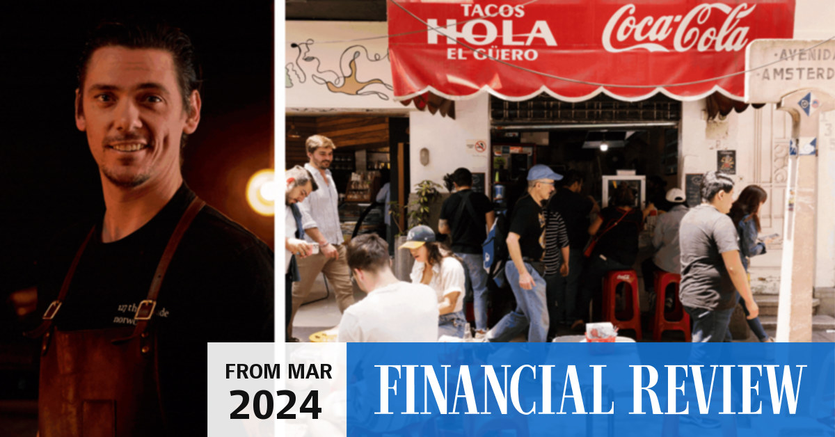 What top Australian chef Jake Kellie of Arkhé loved eating on a food ...