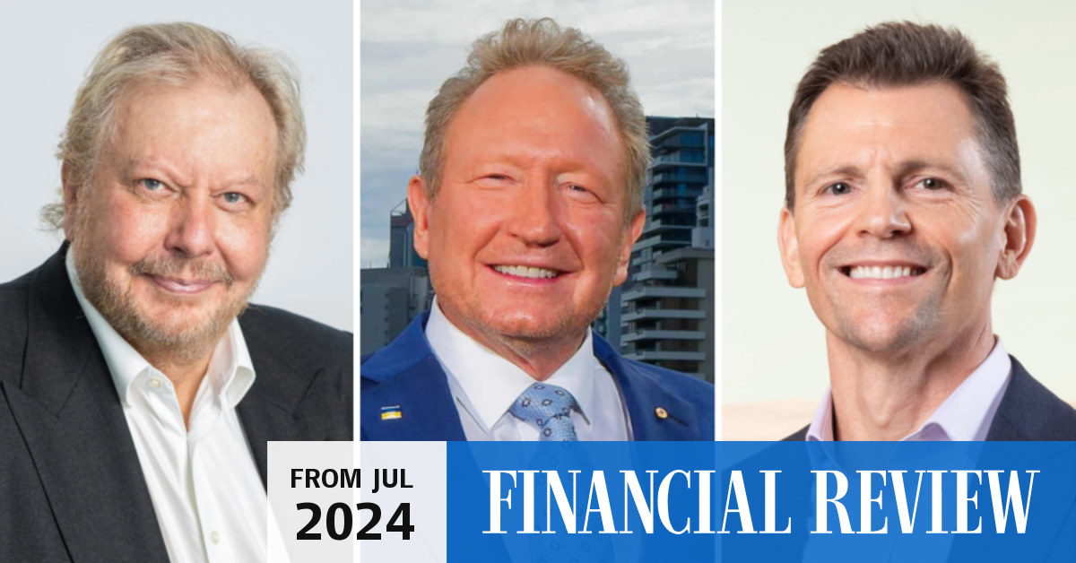 AFR Rich Bosses 2024: The 10 wealthiest executives in the ASX 300 revealed
