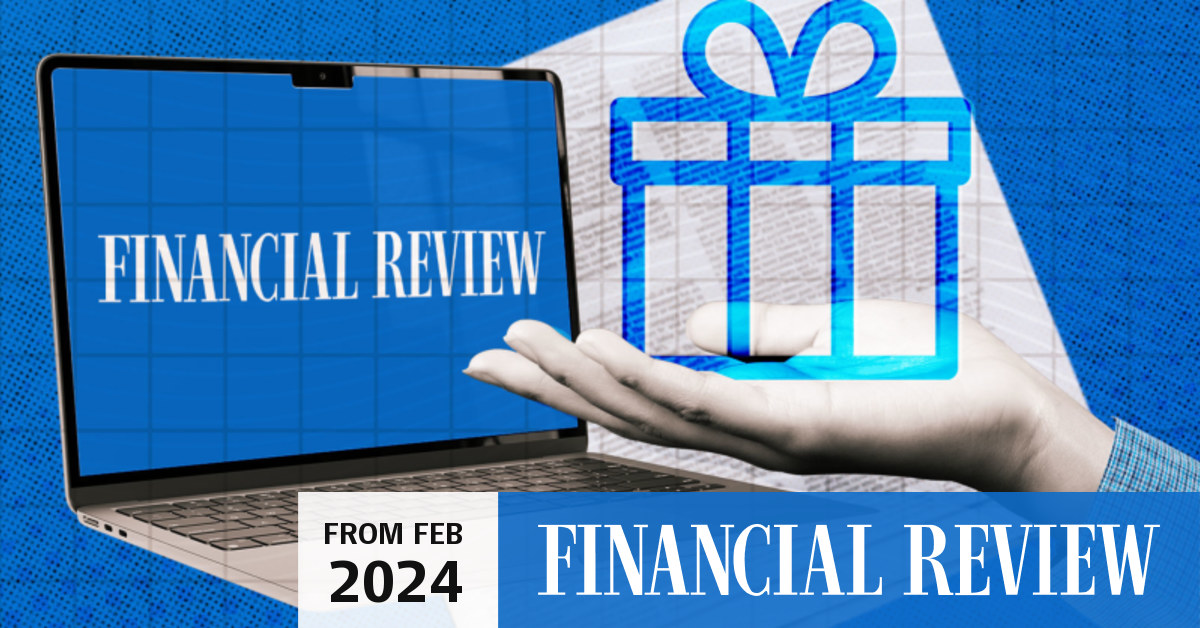 How to share an AFR article for free