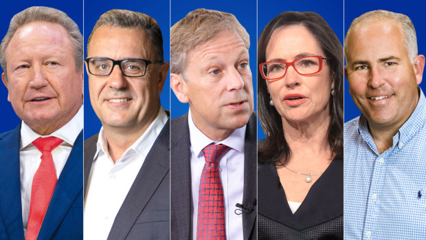 Australian CEOs Andrew Forrest, Tim Ford, and Jakob Stausholm flock to ...