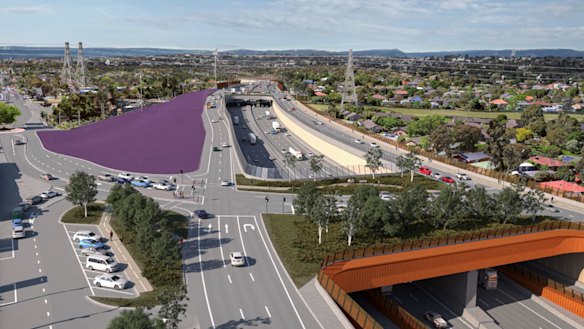 North East Link: Watsonia residents push for cover over road trench
