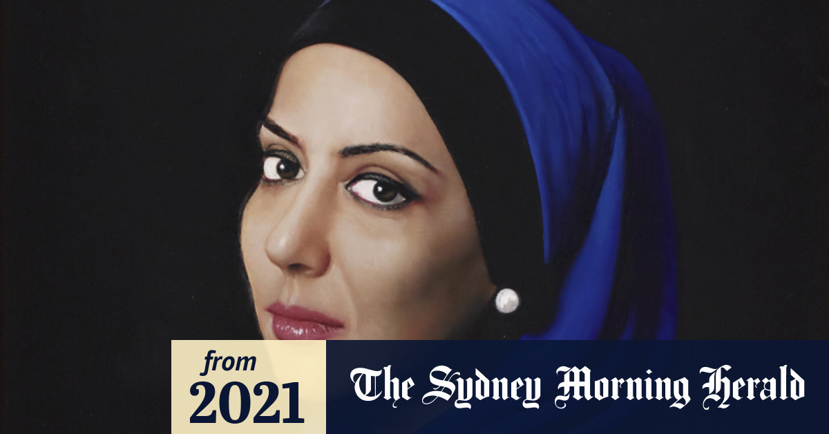 Angus McDonald auctioning portrait of Mariam Veiszadeh to raise money ...