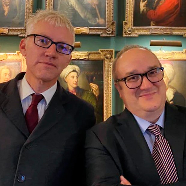 How The Rest is History podcast’s Tom Holland and Dominic Sandbrook ...