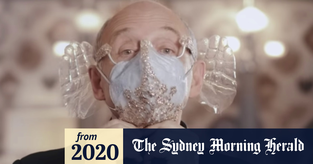 Hungarian orchestra conductor invents 'music-enhancing' face mask