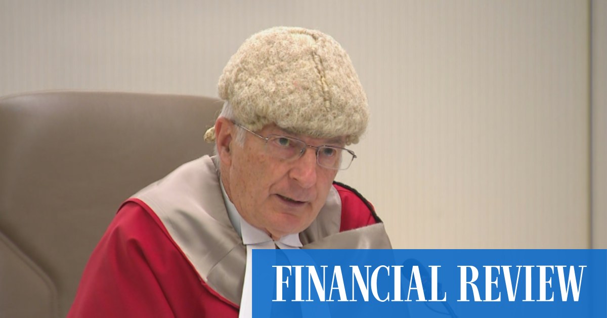 Indigenous Voice to parliament: Chief Justice Andrew Bell chides ...