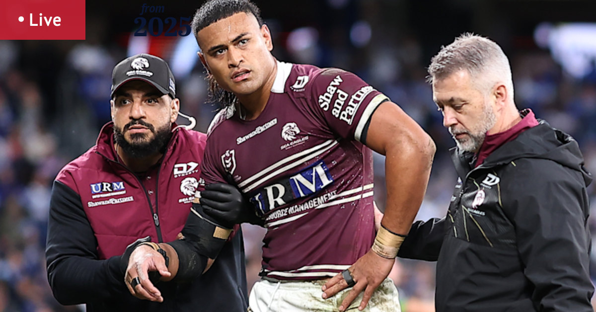 NRL 2025 round 21: Canterbury Bulldogs v Manly Sea Eagles score, odds ...