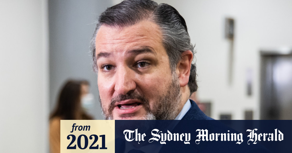 Ted Cruz in Cancun as Texas battles through snow storm