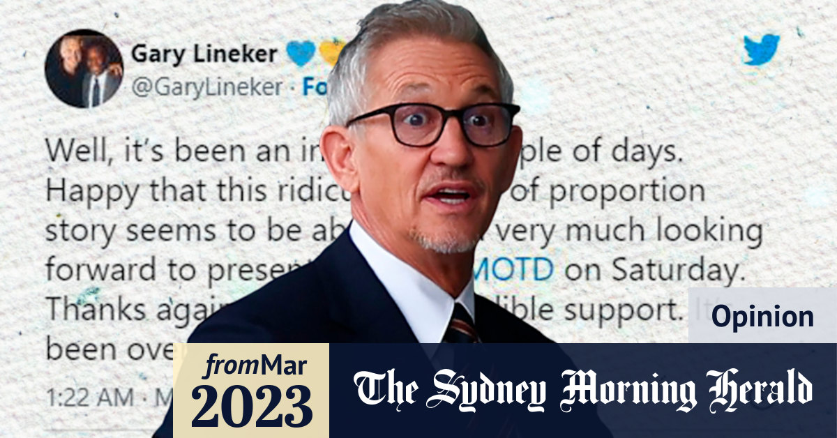 Gary Lineker’s refugees tweet calling out human rights abuse is not ...