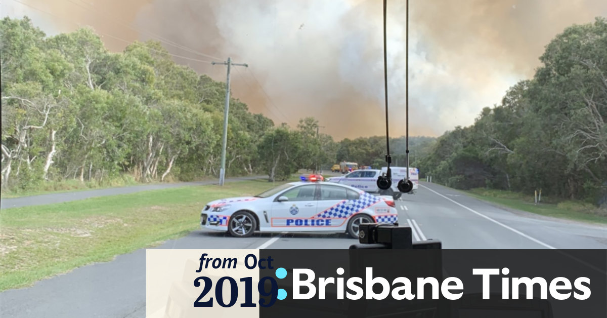 Bushfires: Sunshine Coast residents evacuated as out-of-control fire looms