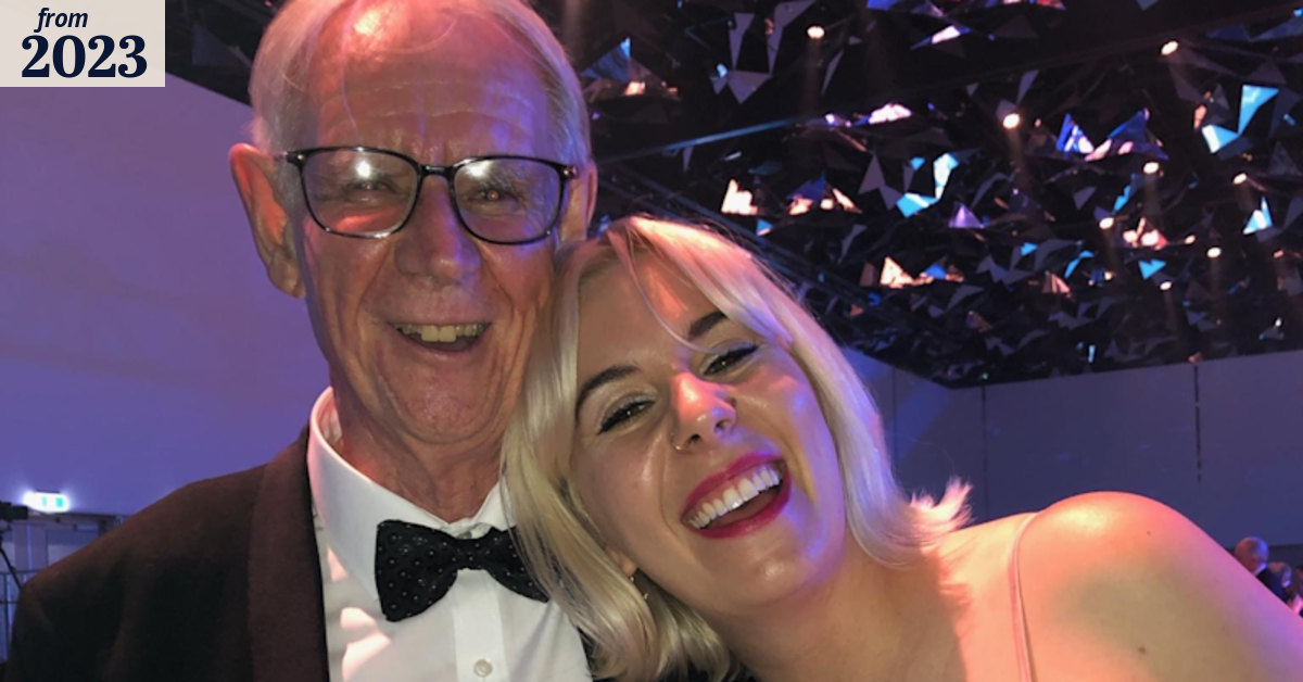 Veteran newsman Mick Barnes, who won a Walkley from ‘God’s waiting room’