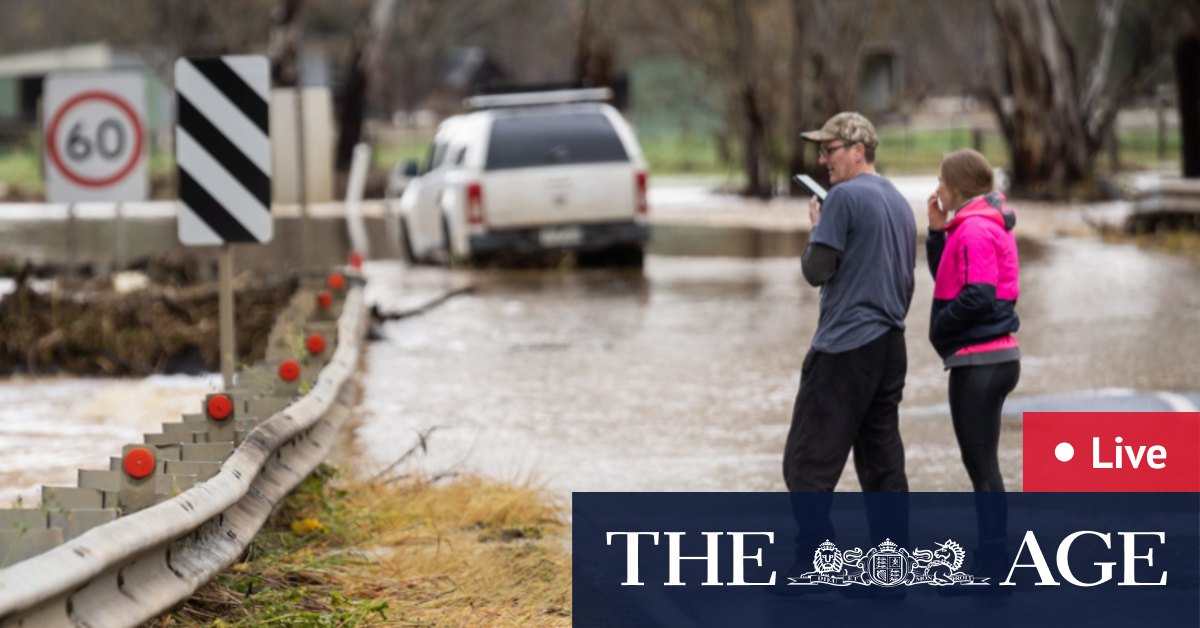 Victoria floods LIVE updates: Evacuation orders issued for Murchison ...