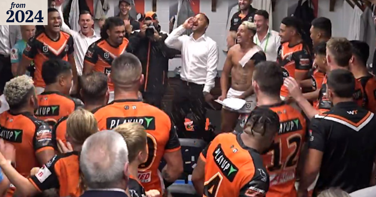 NRL 2024: Wests Tigers sing new song after Cronulla Sharks win, but ...