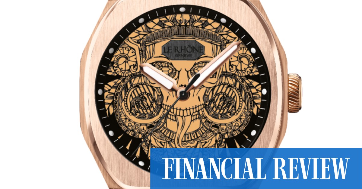 Le Rhone Hedonia Chaac limited-edition watch features Mayan rain god ...