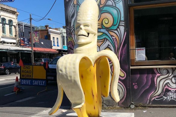 $10 to save controversial banana statue’s skin? Not a-peeling, says council