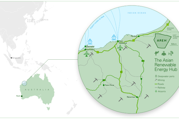 BP backs $44B Asian Renewable Energy Hub green hydrogen project in the ...