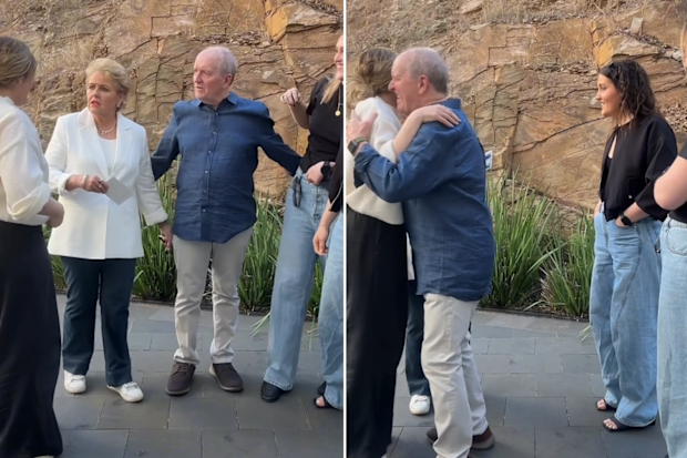 The Block: Moment Eliza Paschke surprises parents with pregnancy news ...