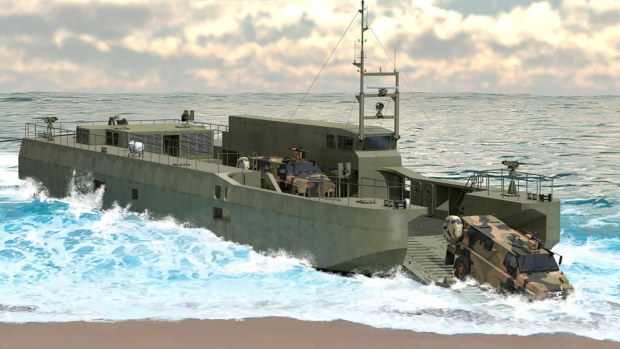 New army landing craft deal a lifeline to shipbuilder