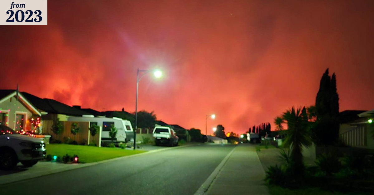 Perth fire: At least 10 homes lost as government stands up Bullsbrook ...
