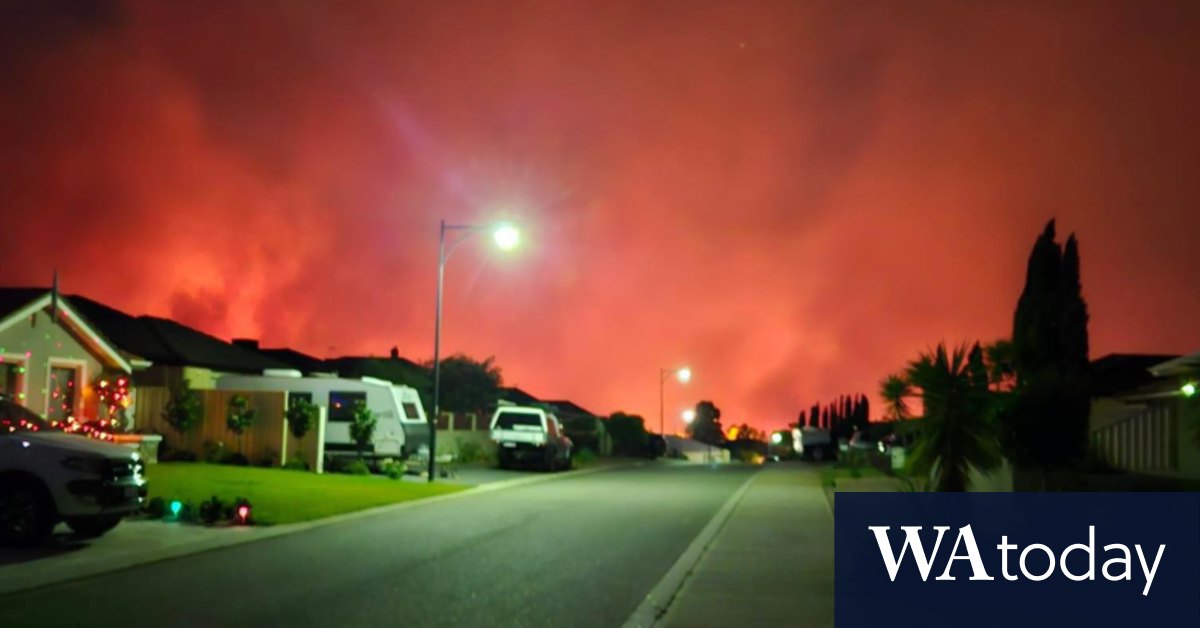 Perth fire: At least 10 homes lost as government stands up Bullsbrook ...