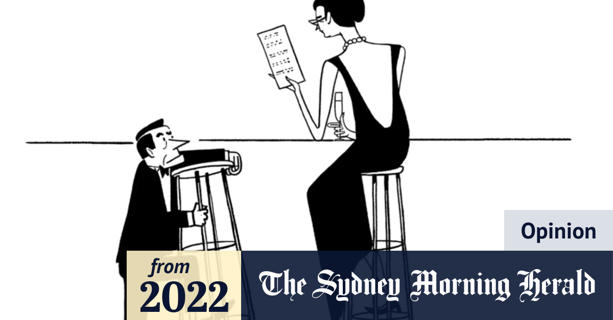 Terry Durack and bars as the new culinary frontier