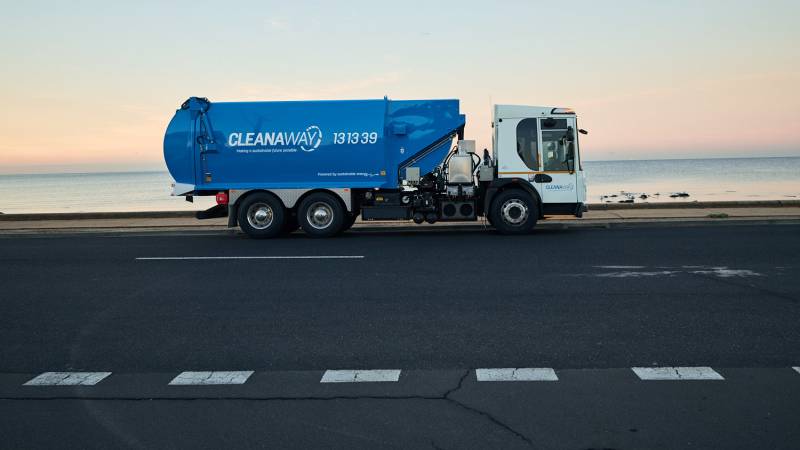 Cleanaway sees good signs from electric rubbish trucks