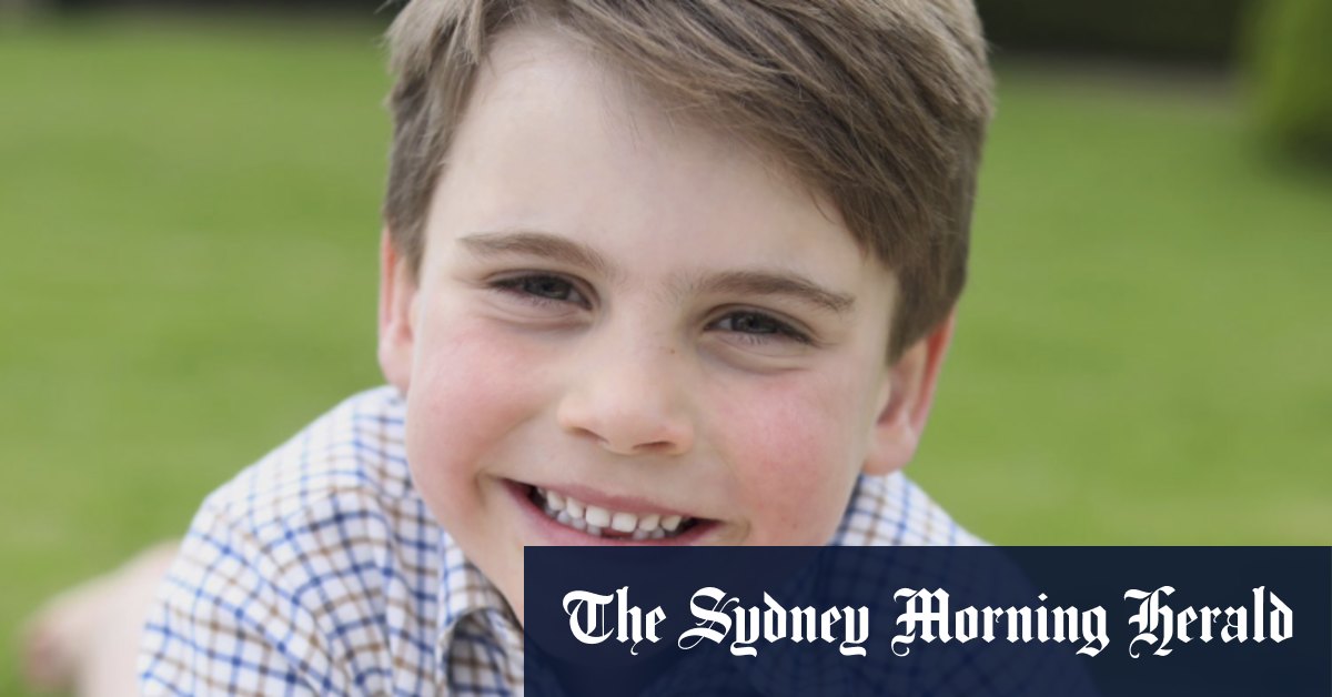 Princess Catherine and Prince William release new photo of Prince Louis ...