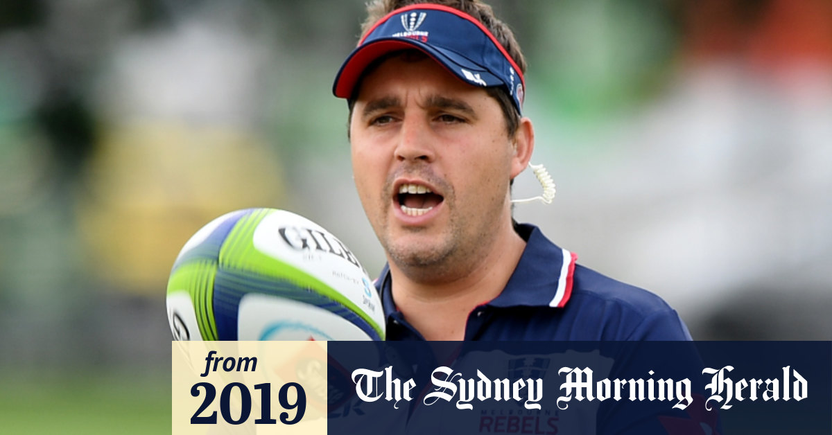 Melbourne Rebels extend contract for coach Dave Wessels until 2021