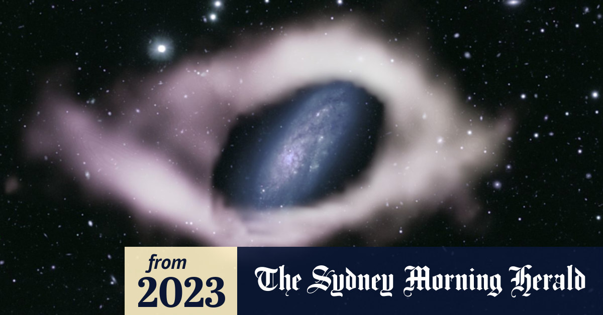 The spectacular ‘cosmic ribbon’ revealed with the help of an Australian ...