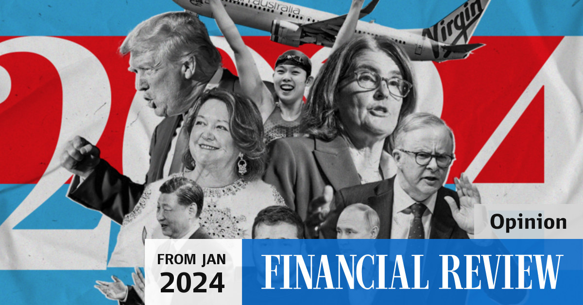 AFR news predictions for 2024