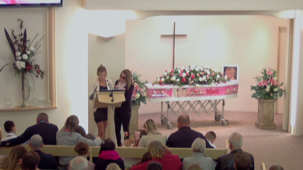 Mourners say goodbye to 'loving mother' Ellie Price
