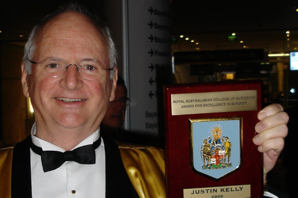 Surgeon Justin Kelly, a once-in-a-generation figure