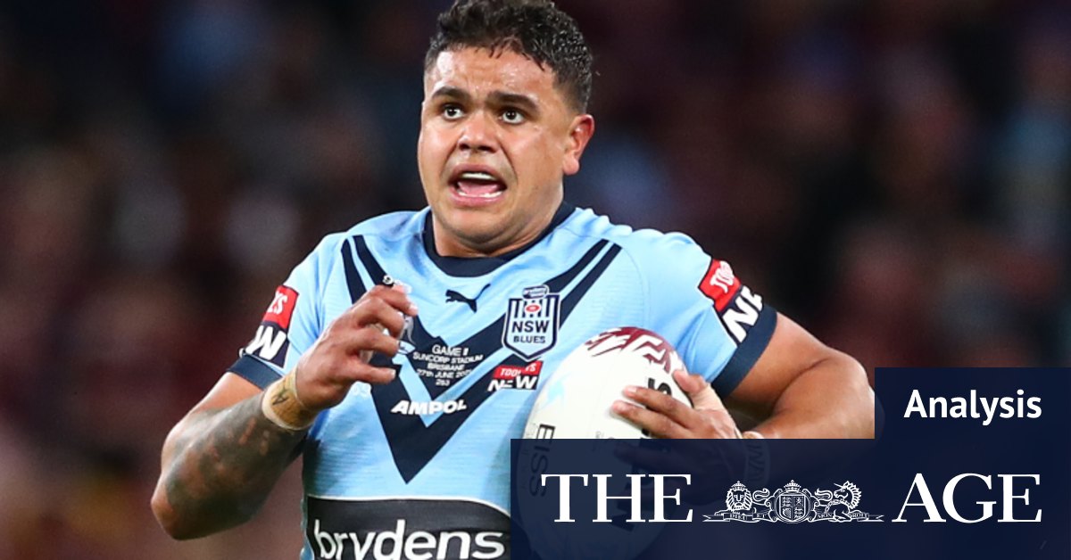 State of Origin 2021: Latrell Mitchell leads NSW Blues rout over Queensland