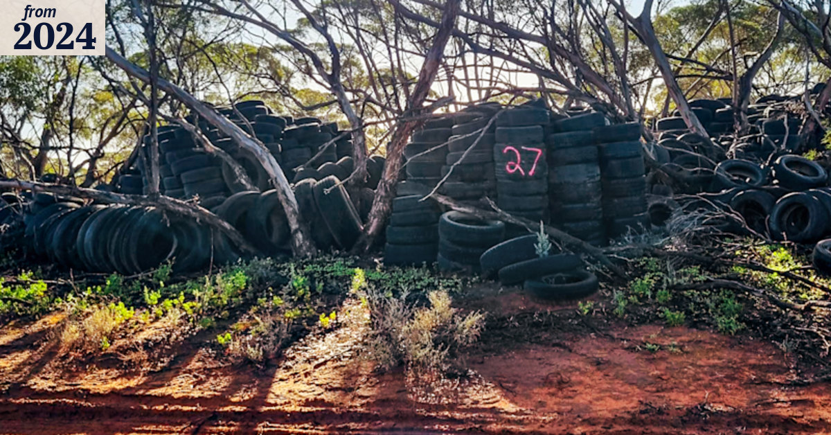 Waste tyre dumping Mildura: Family sells two homes to pay for clean-up ...