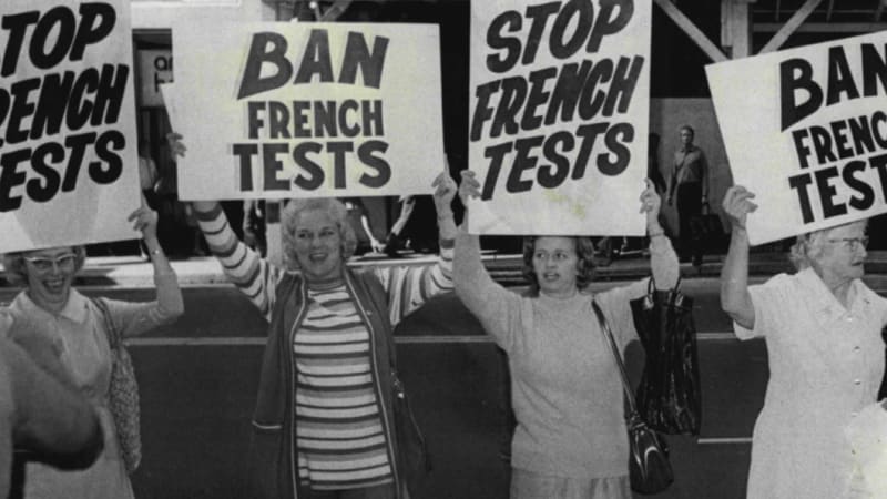 From the Archives: The end of French nuclear testing in South Pacific