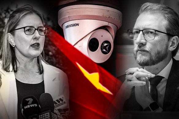 Hikvision cameras made in China still in Victorian MPs’ offices