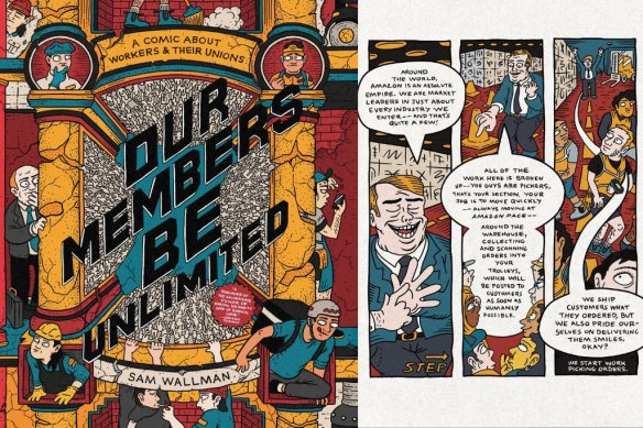 Graphic novel Our Members be Unlimited by Sam Wallman explores unionism