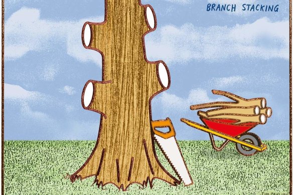 Branch stacking’s a symptom of the two-party system