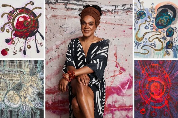 Zaachariaha Fielding dazzled Eurovision. Now the singer is electrifying art