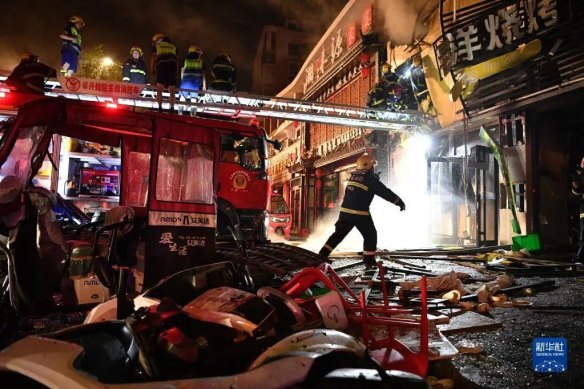China restaurant explosion kills 31 people