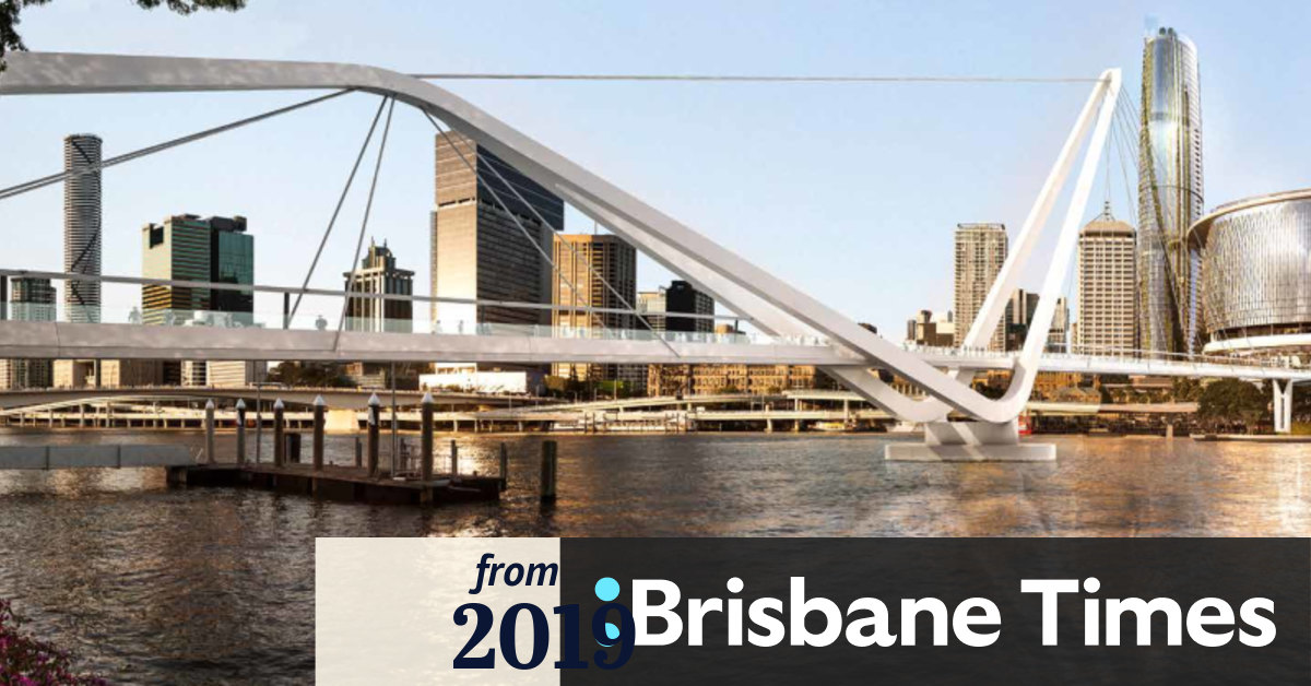 Design of Brisbane's latest pedestrian bridge revealed