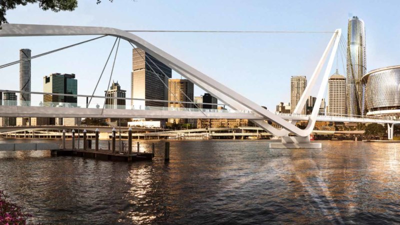 Design of Brisbane's latest pedestrian bridge revealed