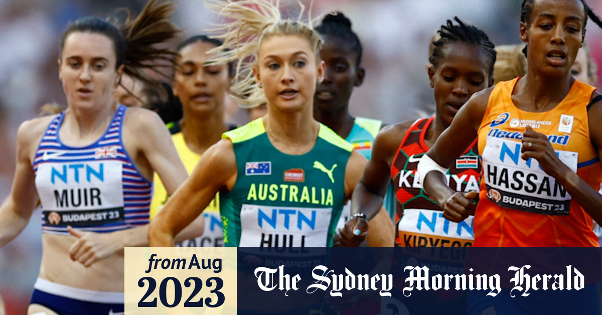World athletics championships: Australian runner Jessica Hull keeps ...