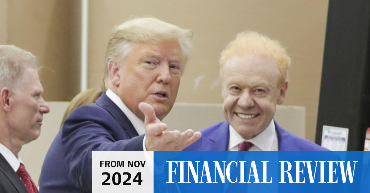 US election 2024: Visy chairman Anthony Pratt announces move to the US ...