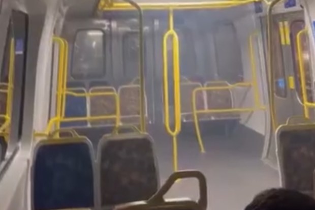 Explosions send sparks flying in Melbourne metro carriage | Nine.com.au